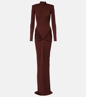 The New Arrivals Ilkyaz Ozel Collared Evening Dresses
