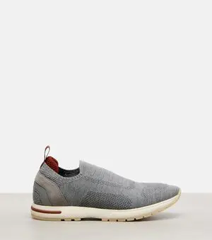Loro Piana 360 Lp Flexy Walk Sneakers - Grey