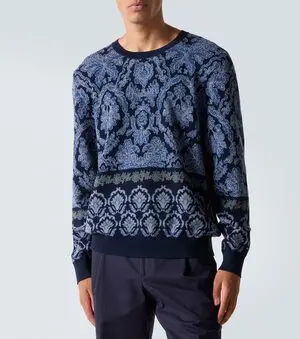 Etro Intarsia Cotton Sweater