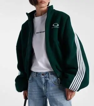 Balenciaga Loop Sports Icon Fleece Jacket