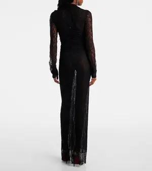 Christopher Esber Venus Sheer Lace Gown