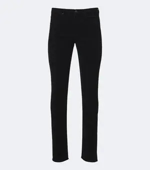 TOM FORD Cotton Corduroy Slim Pants - Black