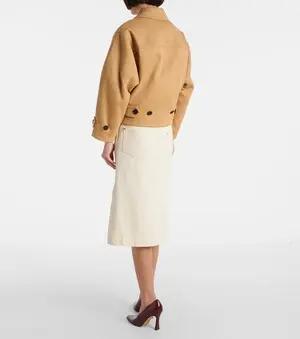 Bottega Veneta Cotton-blend Frissé Bomber Jacket