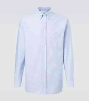 LARDINI Cotton Shirt - Blue