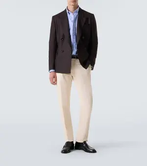 LARDINI Cotton Shirt - Blue