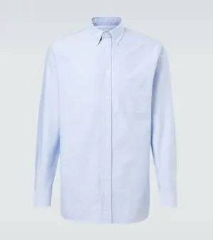 LARDINI Cotton Shirt - Blue