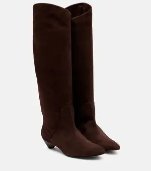 Le Monde Beryl Allegra Suede Knee-high Boots