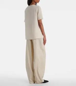 JOSEPH Rubin Silk T-shirt - White