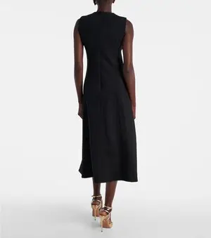 Oscar De La Renta Embellished Cocktail Dress