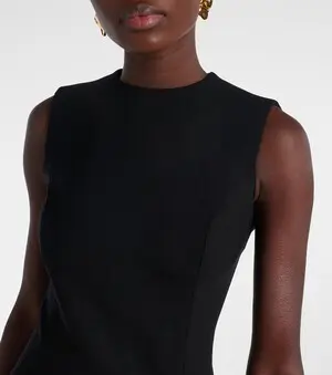 Oscar De La Renta Embellished Cocktail Dress