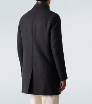 Herno Wool-blend Tailored Coat
