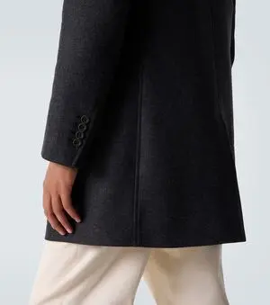 Herno Wool-blend Tailored Coat