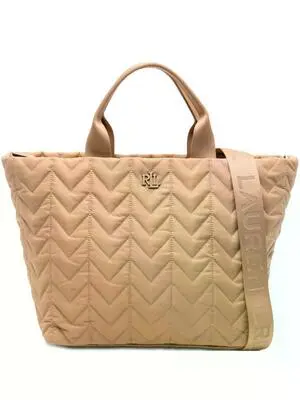 Ralph Lauren Logo-plaque Tote Bag - Neutrals