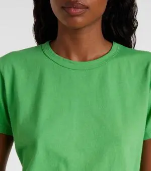 LESET Margo Cotton Jersey T-shirt - Green