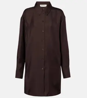 RÓHE Oversized Silk Shirt