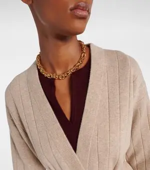 Max Mara Justo Cashmere Cardigan - Beige