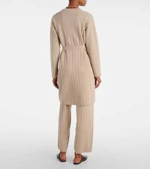 Max Mara Justo Cashmere Cardigan - Beige
