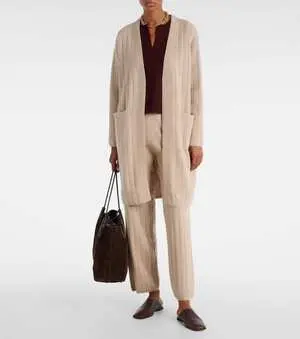 Max Mara Justo Cashmere Cardigan - Beige
