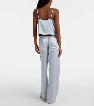 LESET Barb Painter Satin Pants