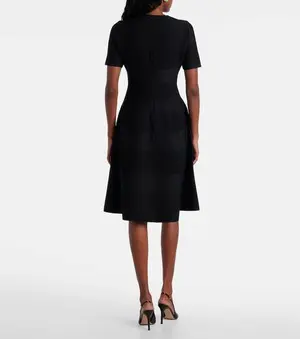 Carolina Herrera Bow-detail Embellished Minidress