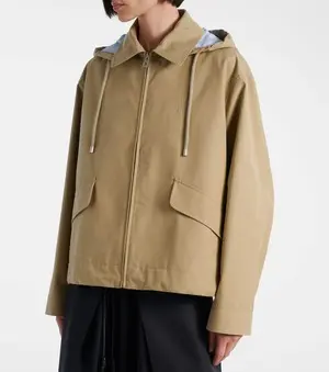 Loewe Anagram Cotton Gabardine Jacket