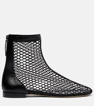 SOULIERS MARTINEZ Maxima Mesh Ankle Boots