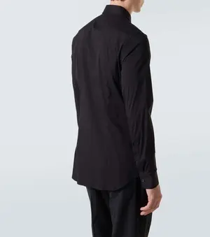 Prada Cotton-blend Shirt - Black