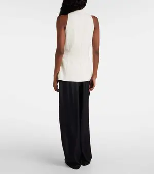 THE SEI Crepe Vest