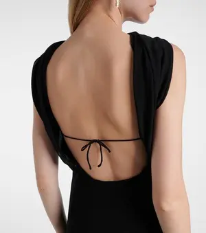 Christopher Esber Reverse Draped Silk Gown