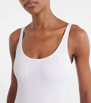TOTEME Monogram Jersey Swimsuit