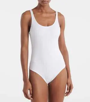 TOTEME Monogram Jersey Swimsuit