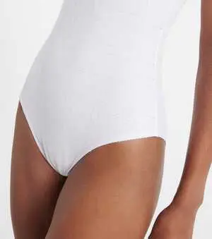 TOTEME Monogram Jersey Swimsuit
