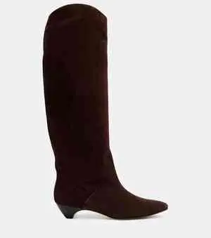 Le Monde Beryl Allegra Suede Knee-high Boots