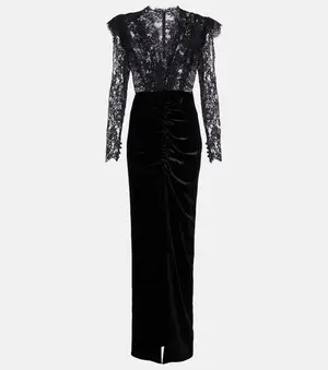 Alessandra Rich Gathered Evening Dresses