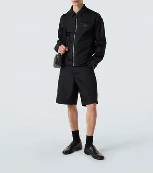Prada Toblach Leather Penny Loafers