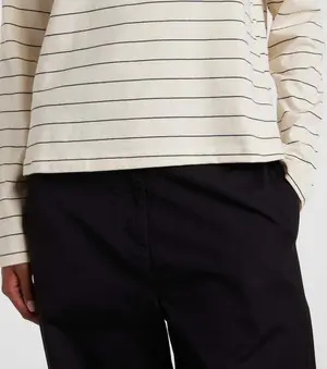 LESET Margo Striped Cotton Jersey T-shirt