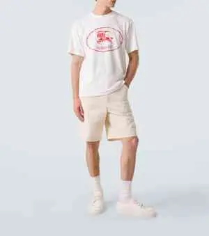 Burberry Logo Cotton-blend Jersey T-shirt