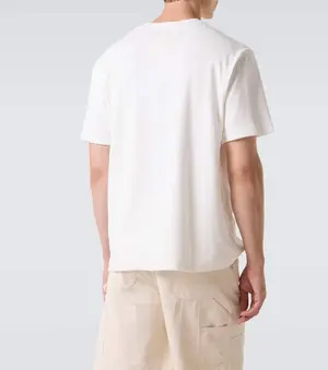 Burberry Logo Cotton-blend Jersey T-shirt