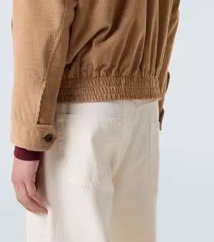 LARDINI Cotton And Alpaca Wool Corduroy Jacket
