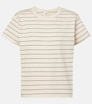 LESET Margo Cotton Jersey T-shirt - Beige