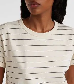 LESET Margo Cotton Jersey T-shirt - Beige