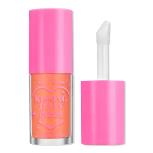 TOO FACED Kissing Jelly Hydrating Lip Oil Gloss - Peach Rings