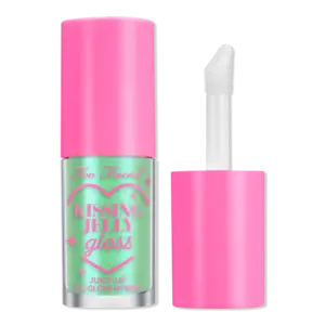 TOO FACED Kissing Jelly Hydrating Lip Oil Gloss - Green Apple