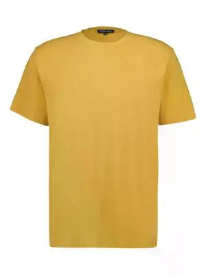 Frescobol Carioca Cotton-linen Blend T-shirt - Yellow
