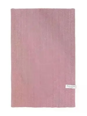Marc O'polo Ribbed-knit Scarf Pink
