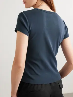 ST. AGNI Organic Cotton-jersey T-shirt
