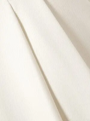 ST. AGNI Pleated Wool-blend Twill Wide-leg Pants