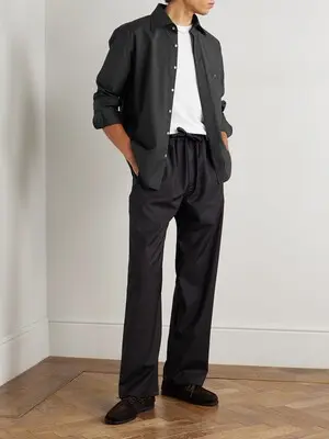 SAMAN AMEL Wool Overshirt