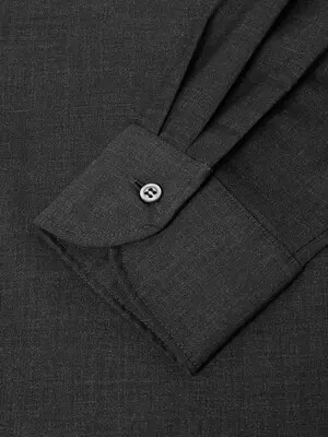 SAMAN AMEL Wool Overshirt