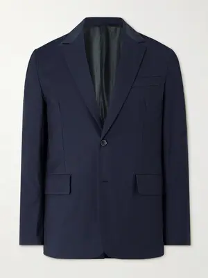 Paul Smith Green Storm System Wool Blazer
